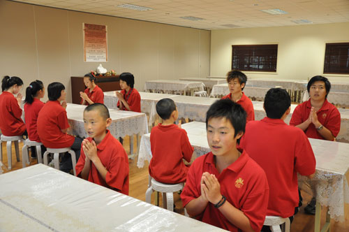 Day two of Summer Camp – Fo Guang Shan New Zealand