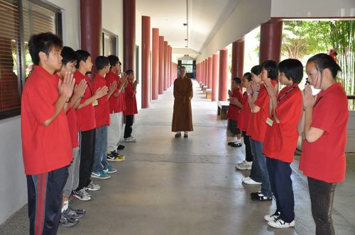 Day two of Summer Camp – Fo Guang Shan New Zealand