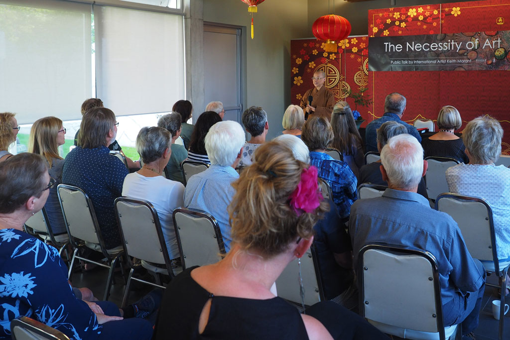 “The Necessity of Art” by Keith Morant – Fo Guang Shan New Zealand