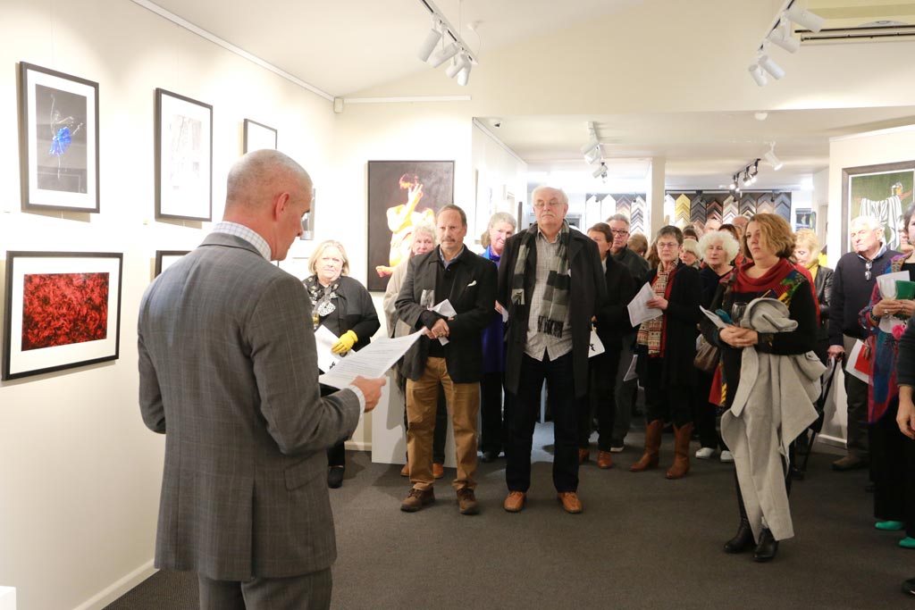 Attending Canterbury Art Society “Eclectic Art” Opening Ceremony – Fo ...