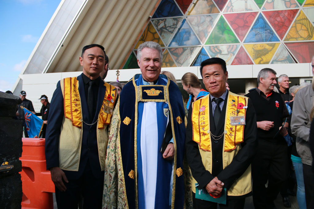 Attending ANZAC Day Commemorative Service – Fo Guang Shan New Zealand