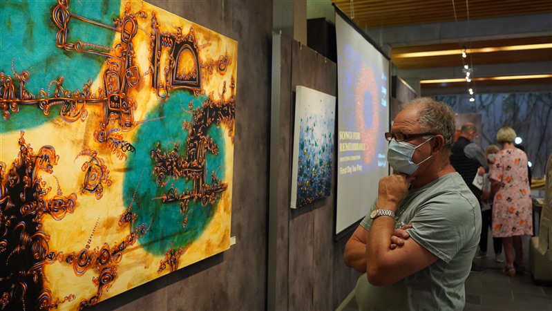 The Opening of the “Songs for Remembrance Painting Exhibition – a ...