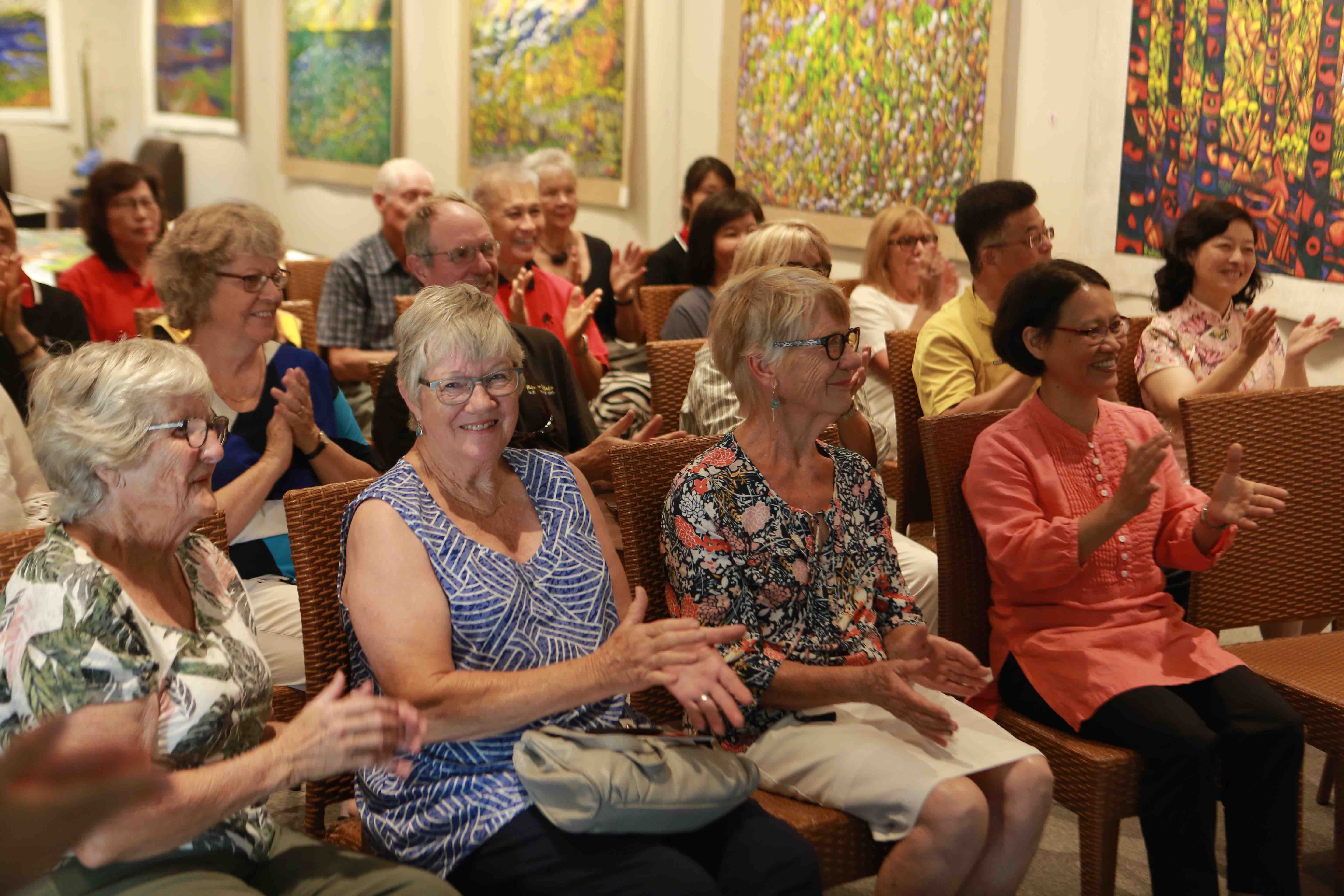 紐西蘭抽象與風景畫家Dean Buchanan藝術分享會 藝術激勵自我提升 – 紐西蘭佛光山