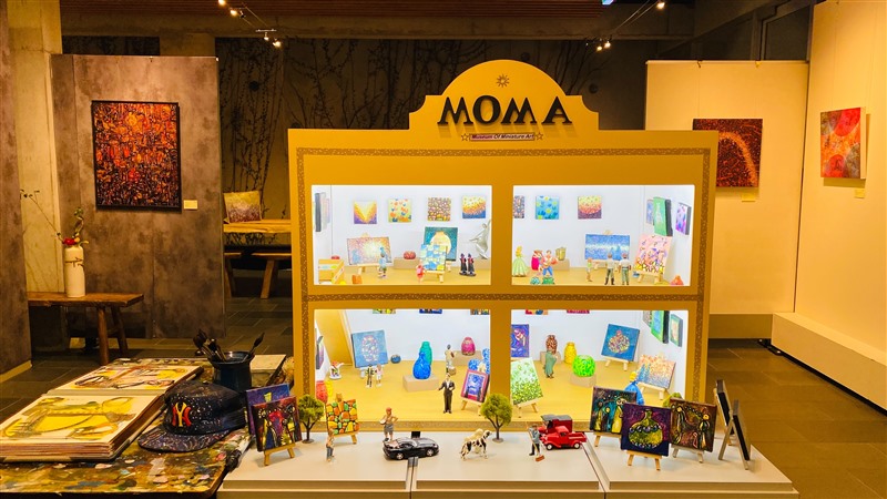 紐西蘭二館舉辦已故藝術家 Keith Morant 紀念展 – 紐西蘭佛光山